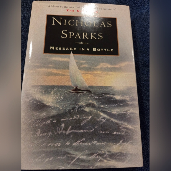 Other | Nicholas Sparks Message In A Bottle Book | Poshmark